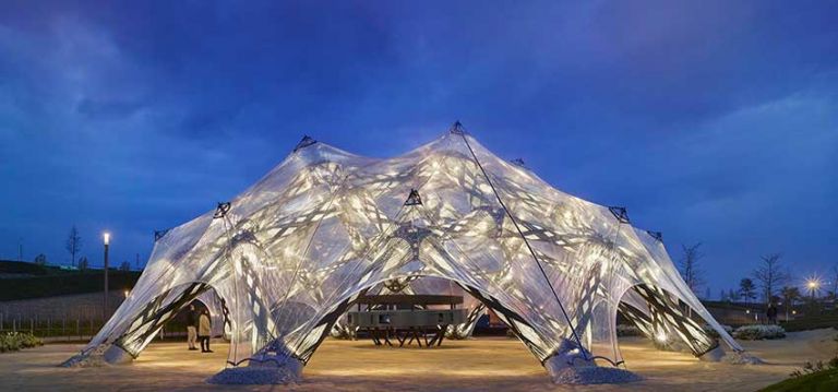 Installation: BUGA Wood Pavilion for Bundesgartenschau